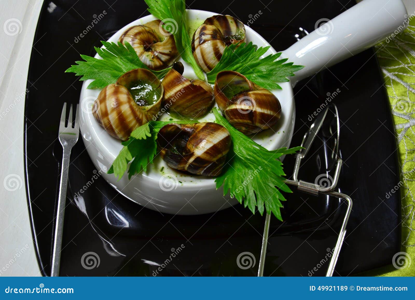 French snails stock image. Image of cuisine, food, french - 49921189