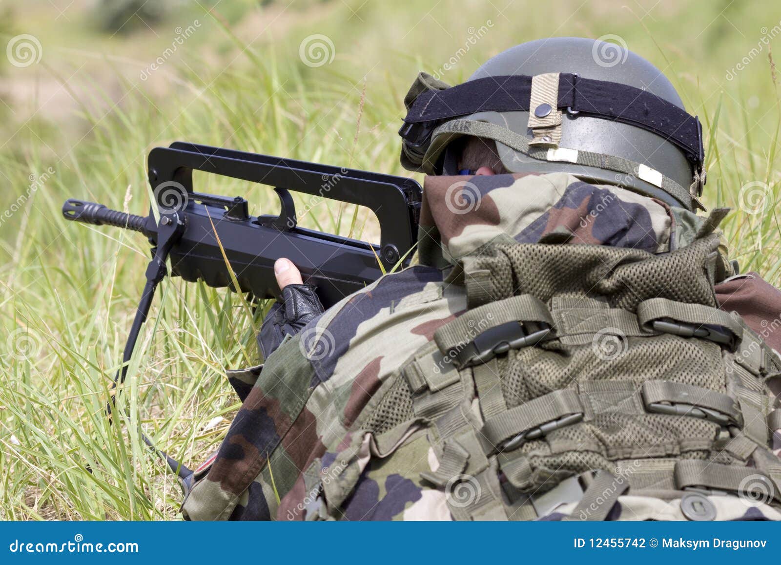 French soldier stock photo. Image of france, infantry - 12455742