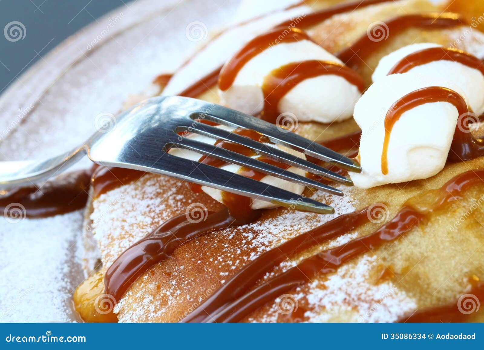 French style crepes stock photo. Image of close, indulgence - 35086334