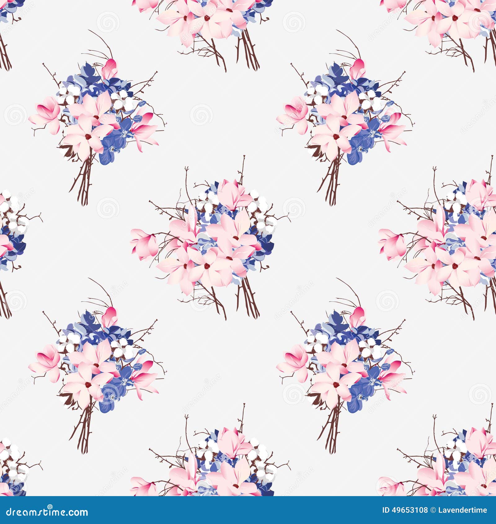 French Style Seamless Vector Pattern Stock Vector - Illustration of ...