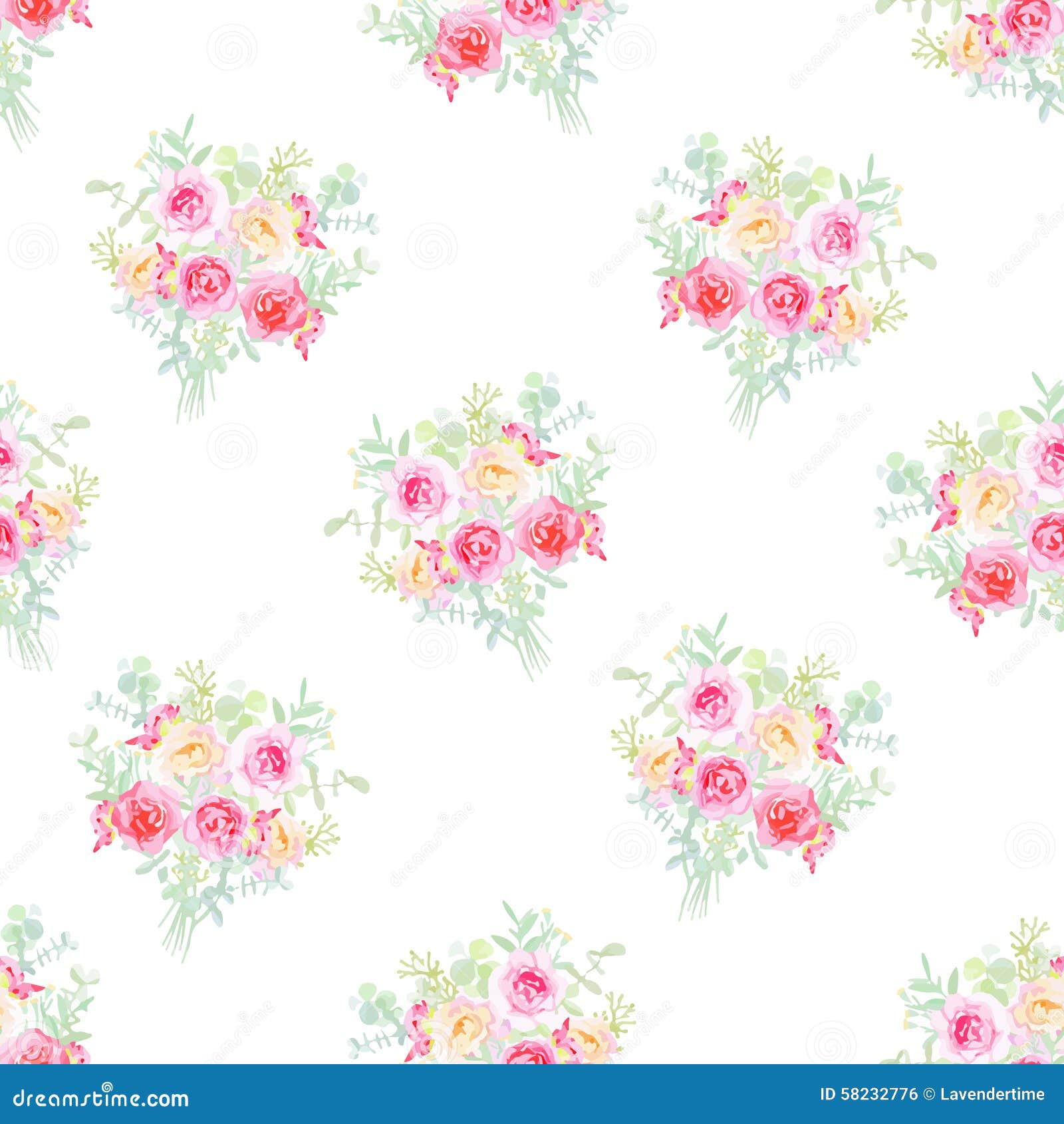 French Style Seamless Vector Pattern Stock Vector - Illustration of ...