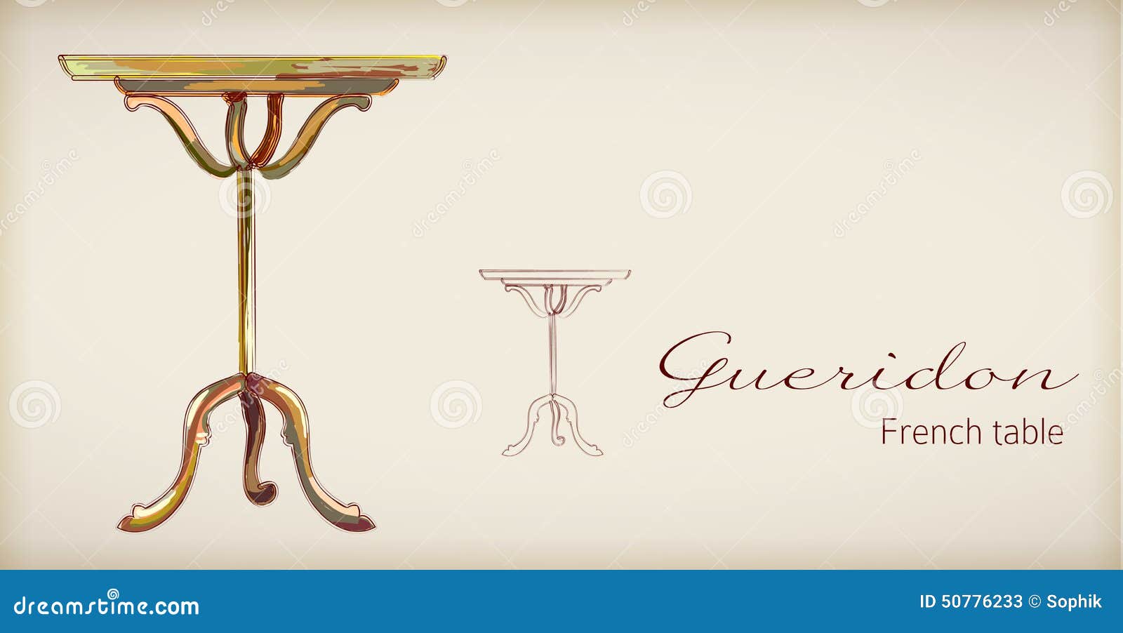 French table stock vector. Illustration of coffee, pencil - 50776233