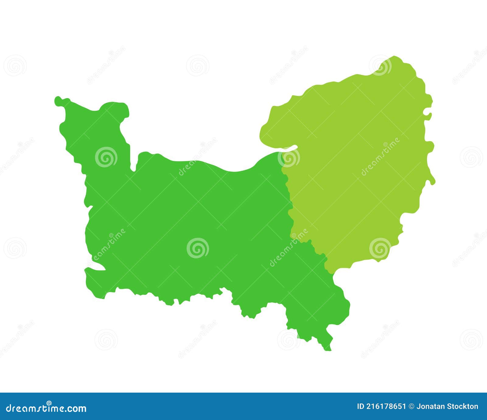 Normandy Silhouette Maps Stock Photography | CartoonDealer.com #206784248