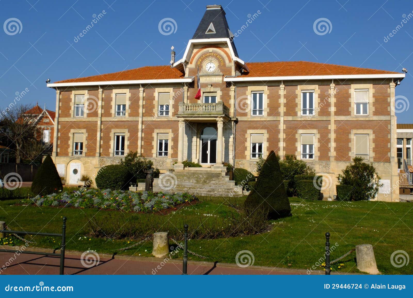 French Town Hall. stock photo. Image of architecture - 29446724