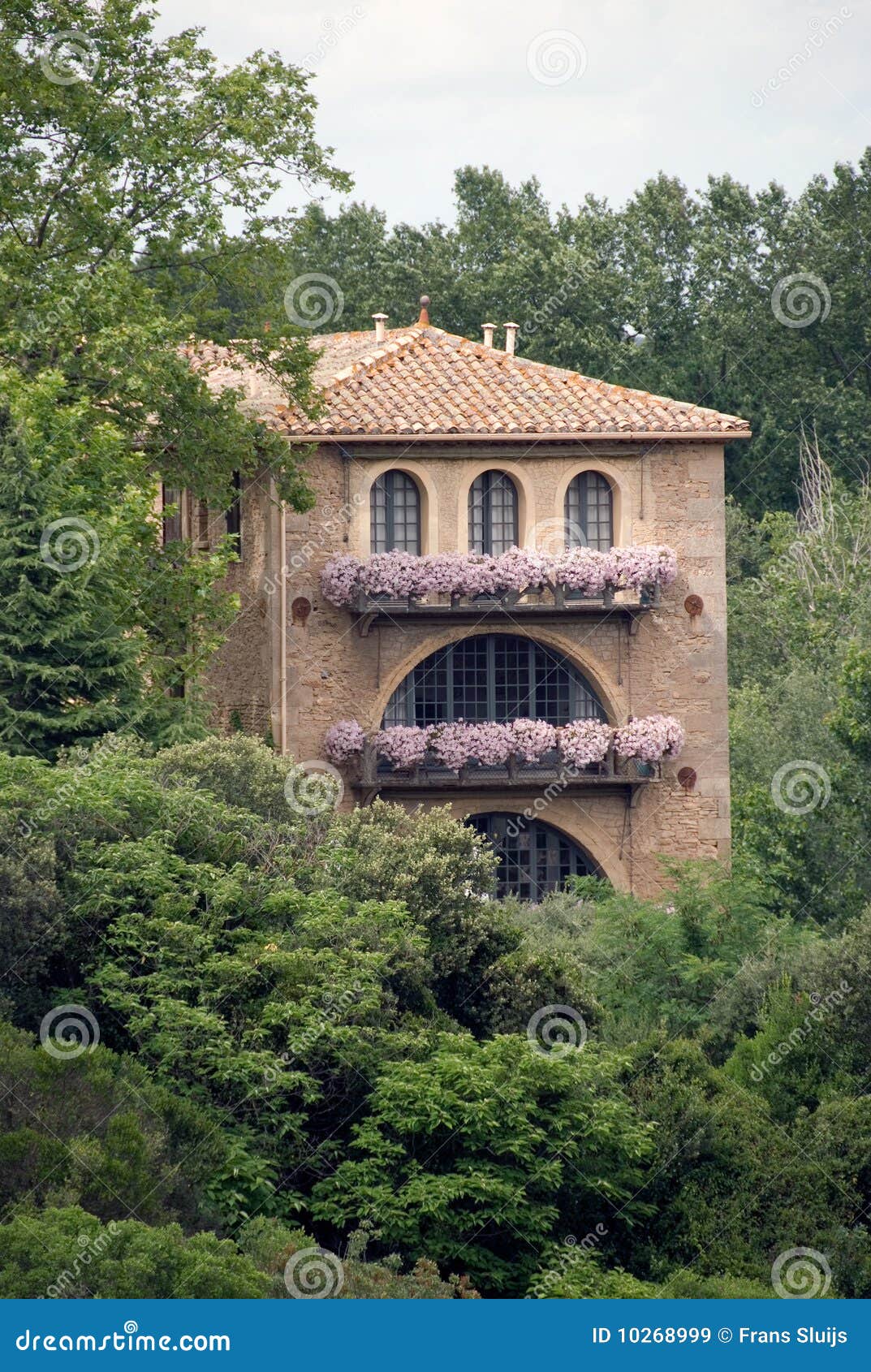 French villa stock image. Image of rural, home, building - 10268999