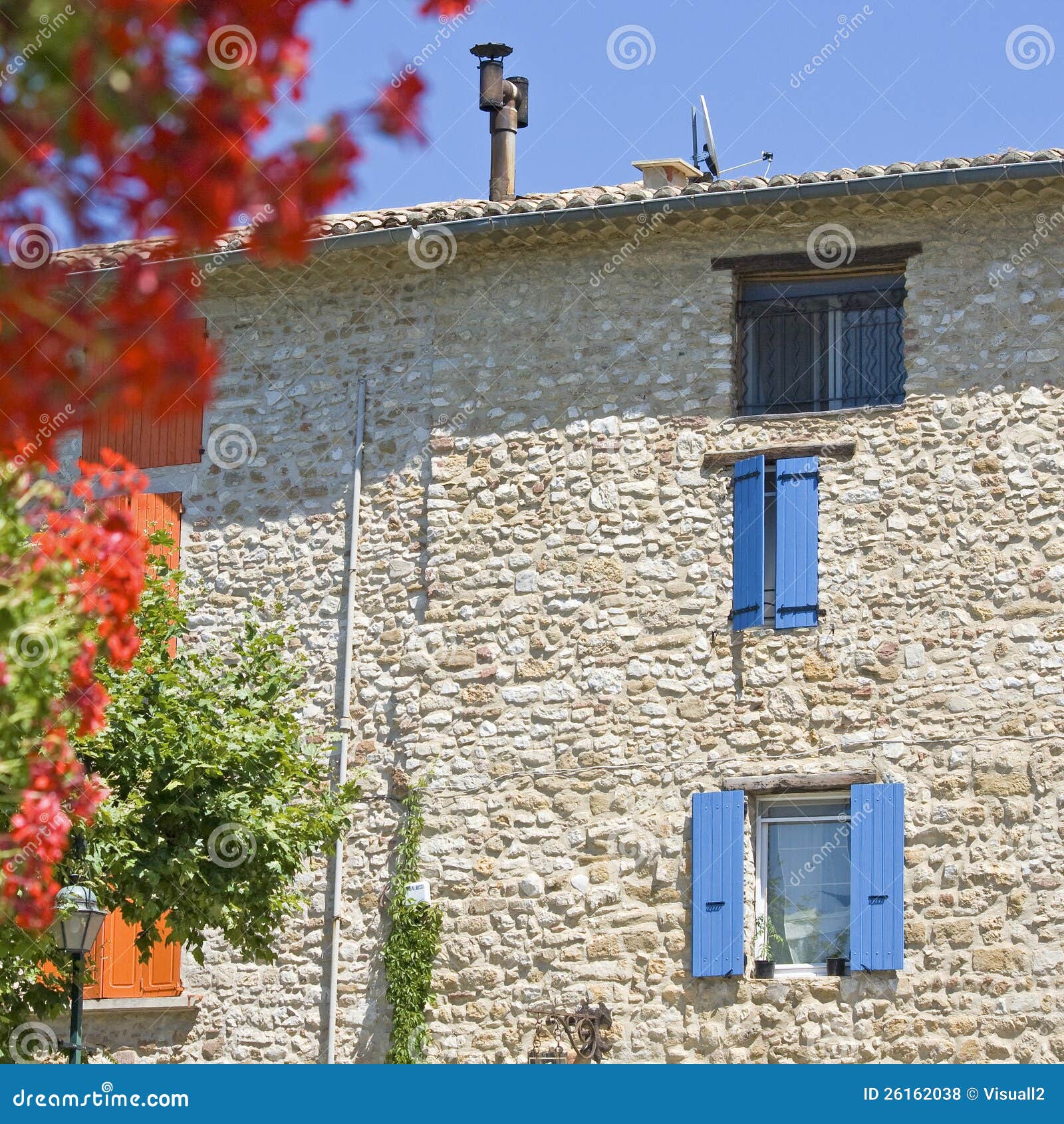 French Village, House in Provence. Stock Photo - Image of french, home ...
