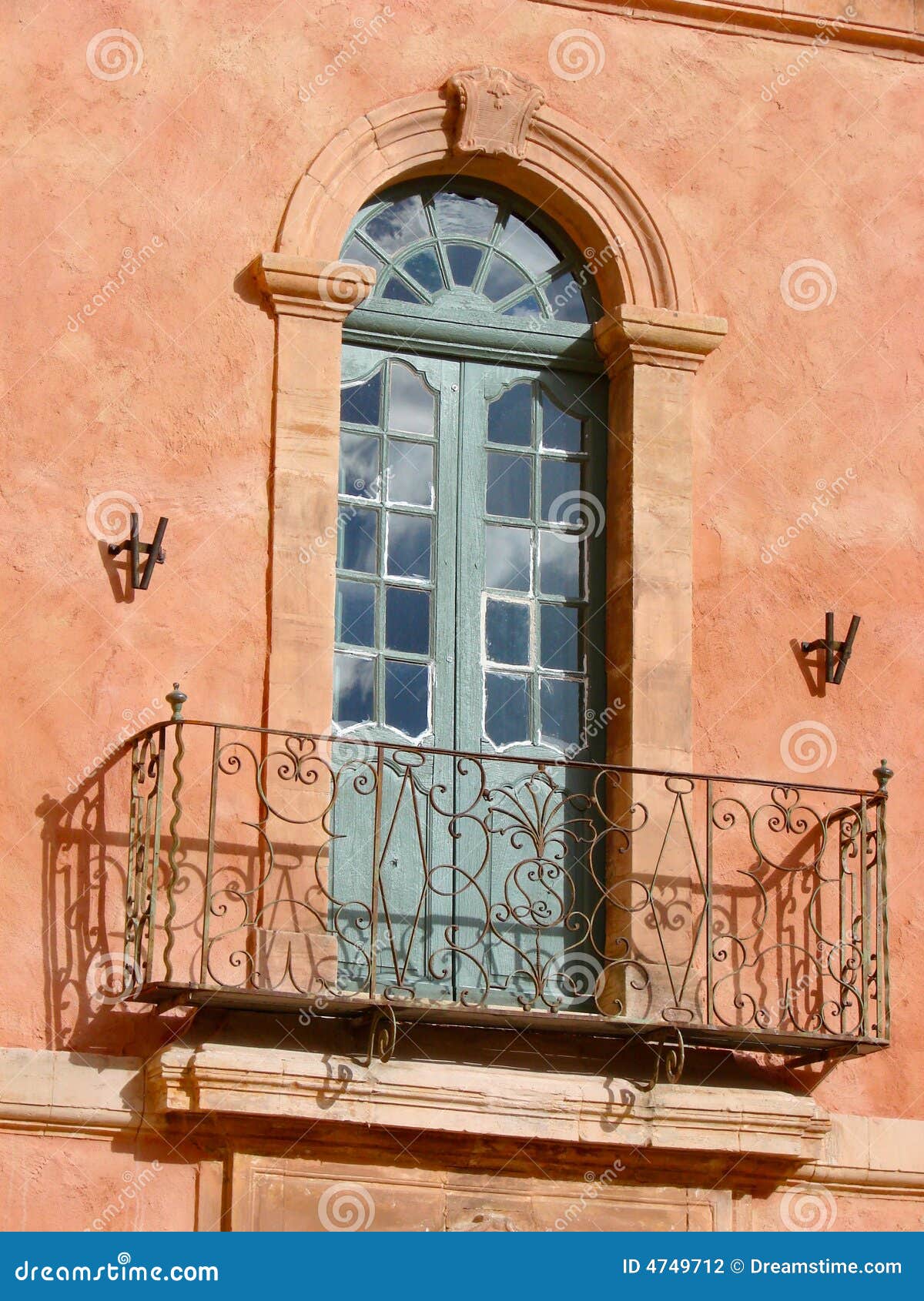 French window with balcony stock photo. Image of europe - 4749712