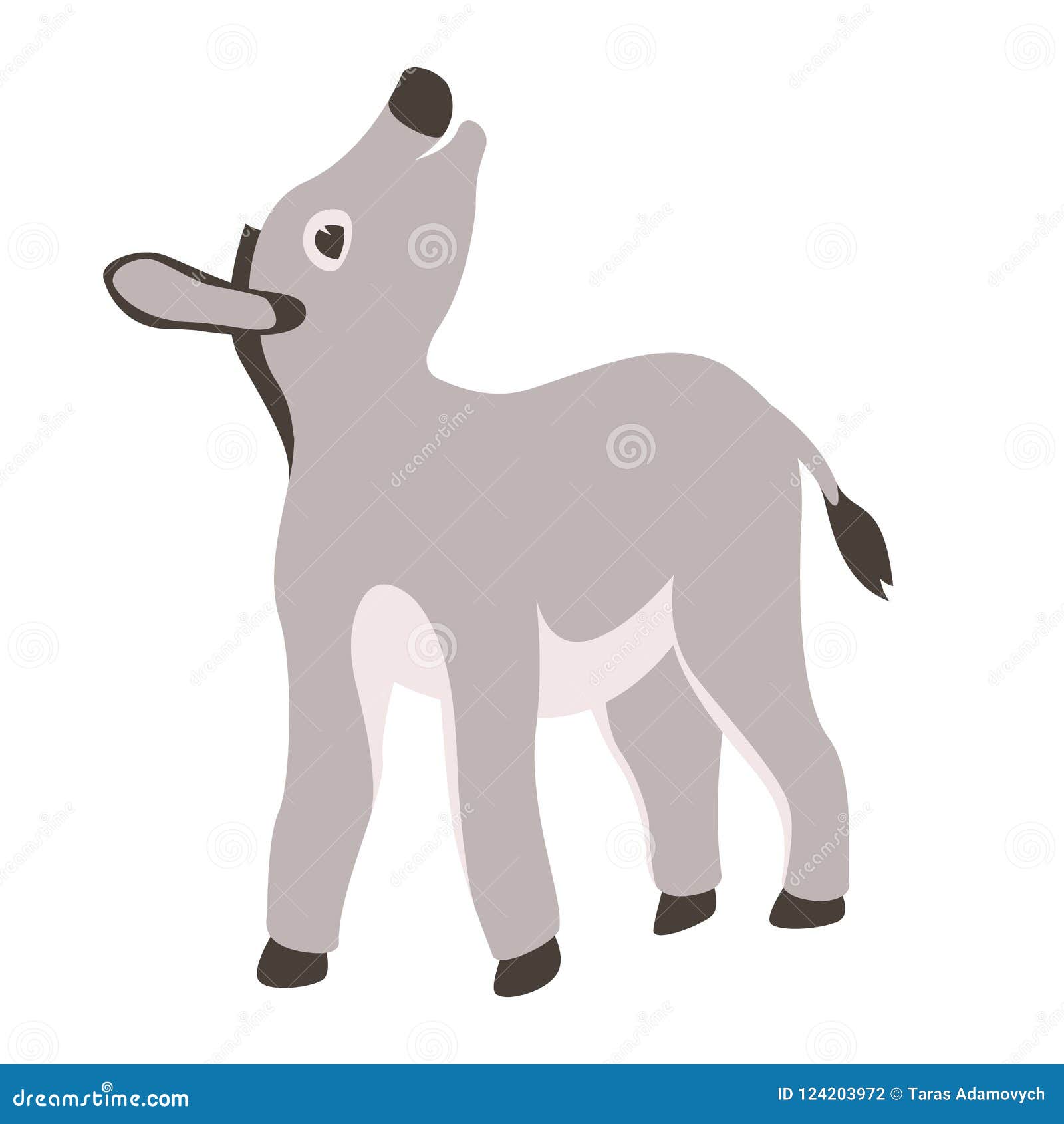 Frente Plano Del Estilo Del Ejemplo Del Vector De La Historieta Del ...