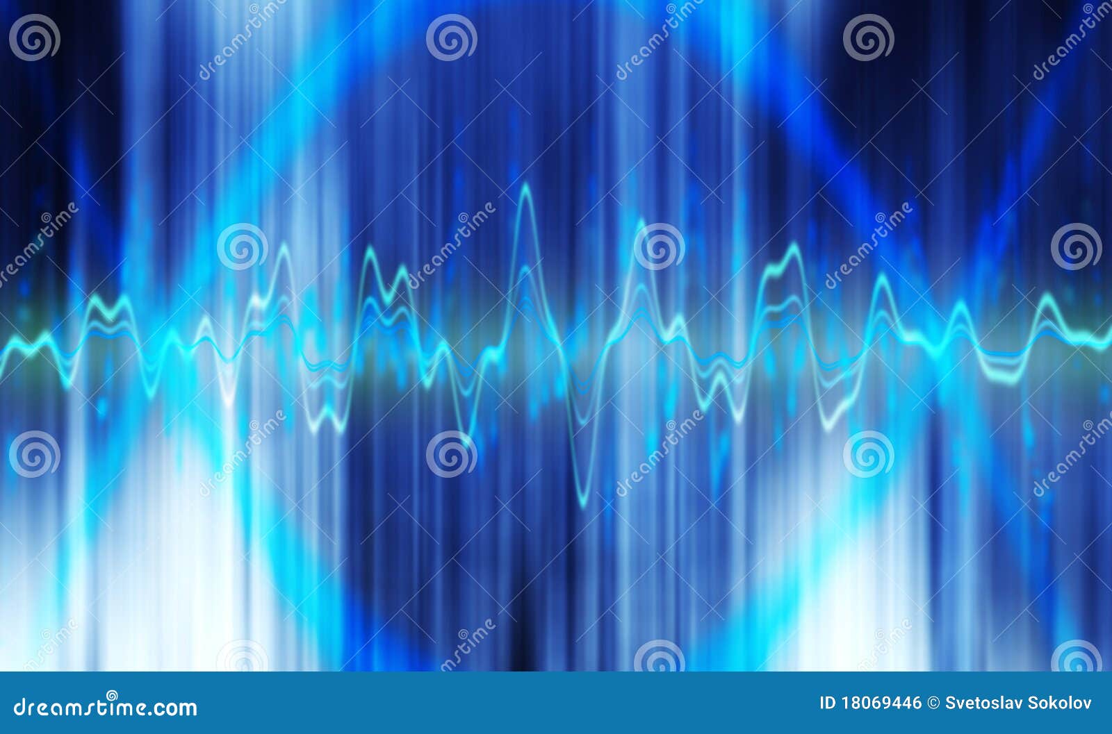 Frequency background stock illustration. Illustration of electrical ...