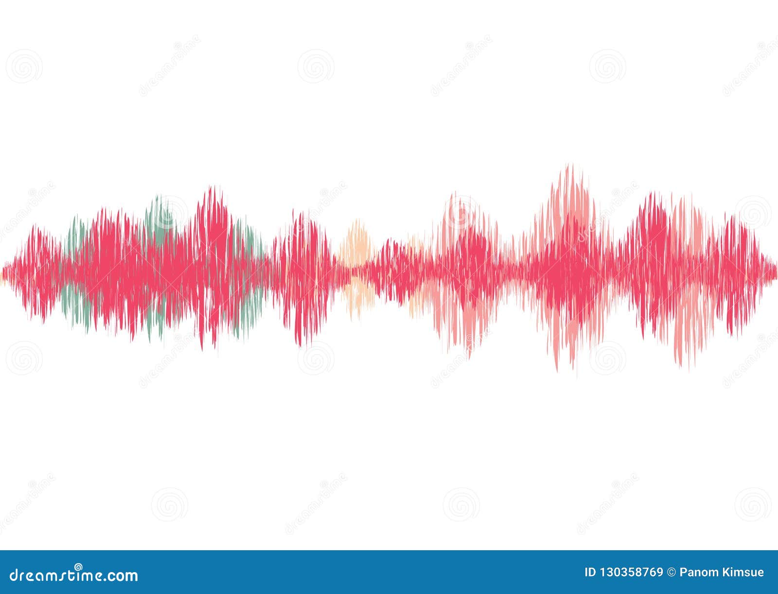 Frequency Equalizer Vector Illustration Sound Volume Wave Audio Voice ...