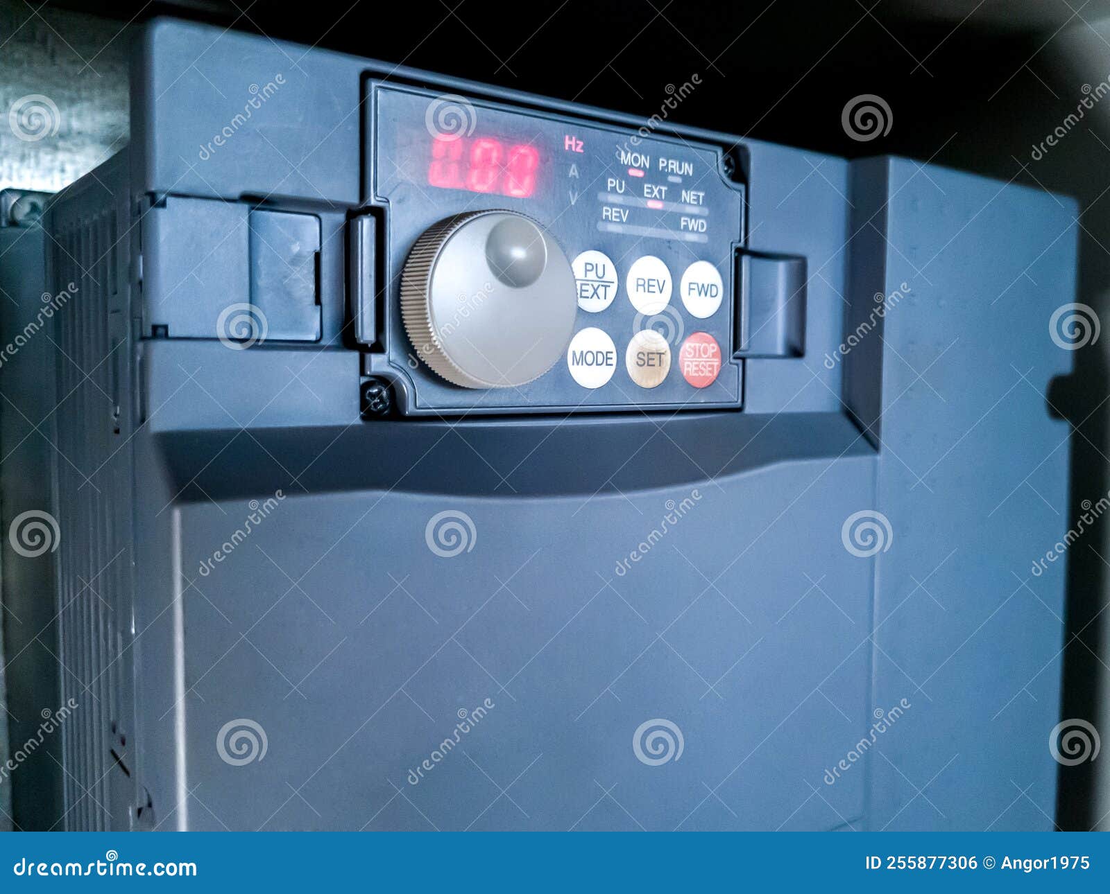 Frequency Inverter,with Control Panel in Electrical Cabinet of ...