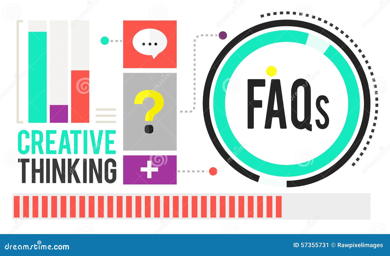 Frequently Asked Questions FAQ Problems Concept Stock Illustration ...