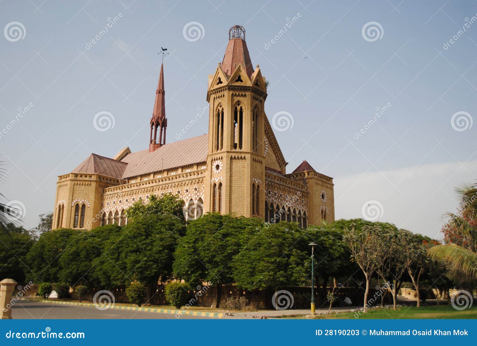 Frere Hall stock image. Image of pakistan, historic, development - 28190203