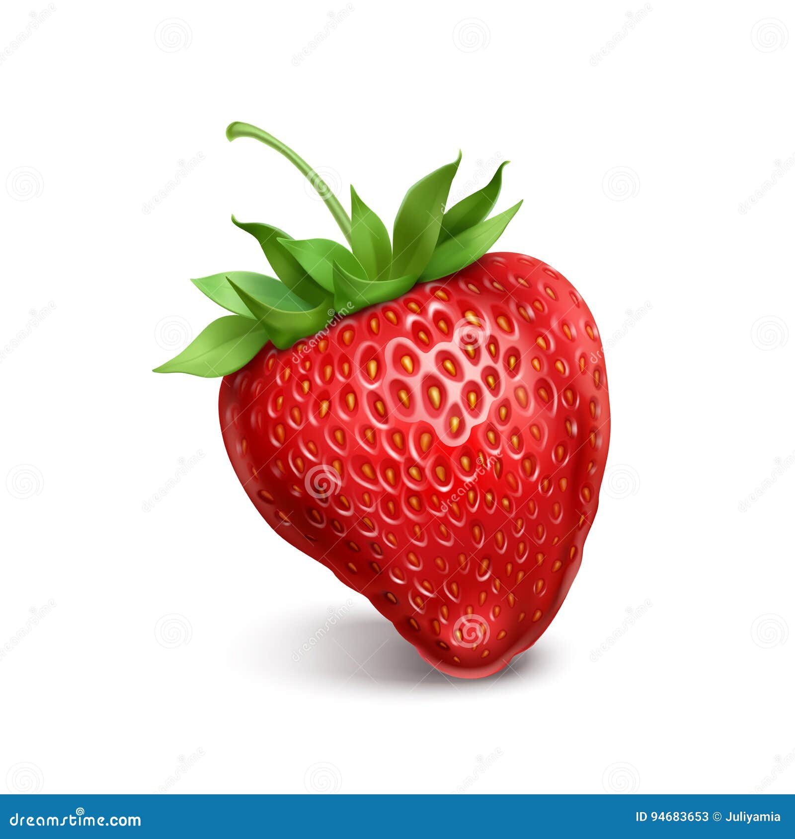 Fresa ilustración del vector. Ilustración de frescura - 94683653