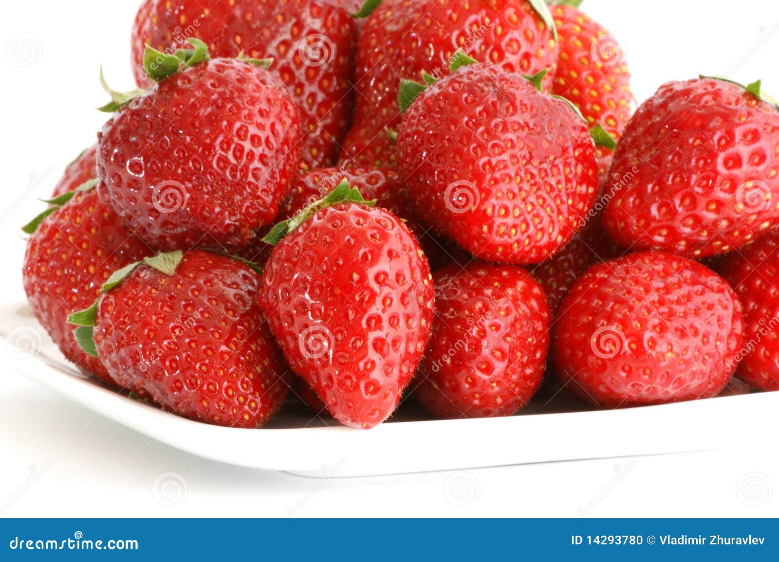 Fresas rojas naturales foto de archivo. Imagen de fondo - 14293780