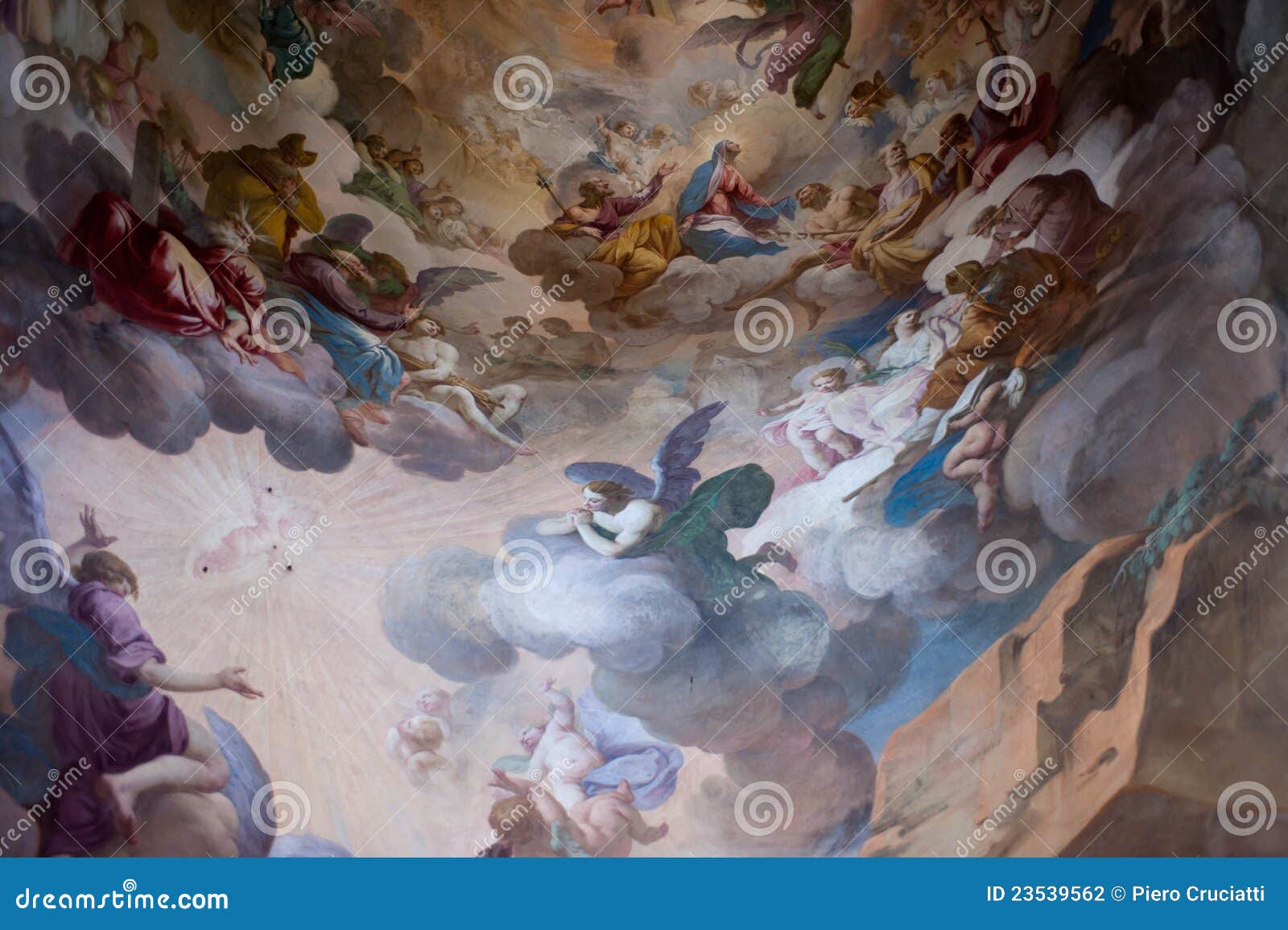 Fresco En Sacro Monte, La UNESCO Fotografía editorial - Imagen de ...
