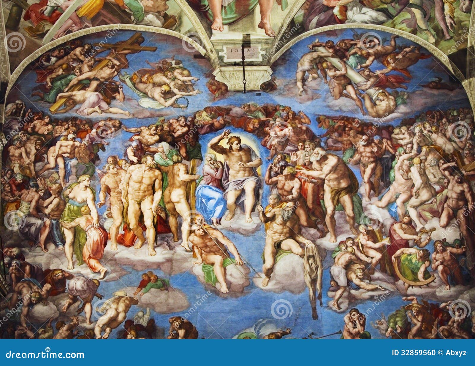 Fresco in Rome editorial image. Image of beautiful, ancient - 32859560