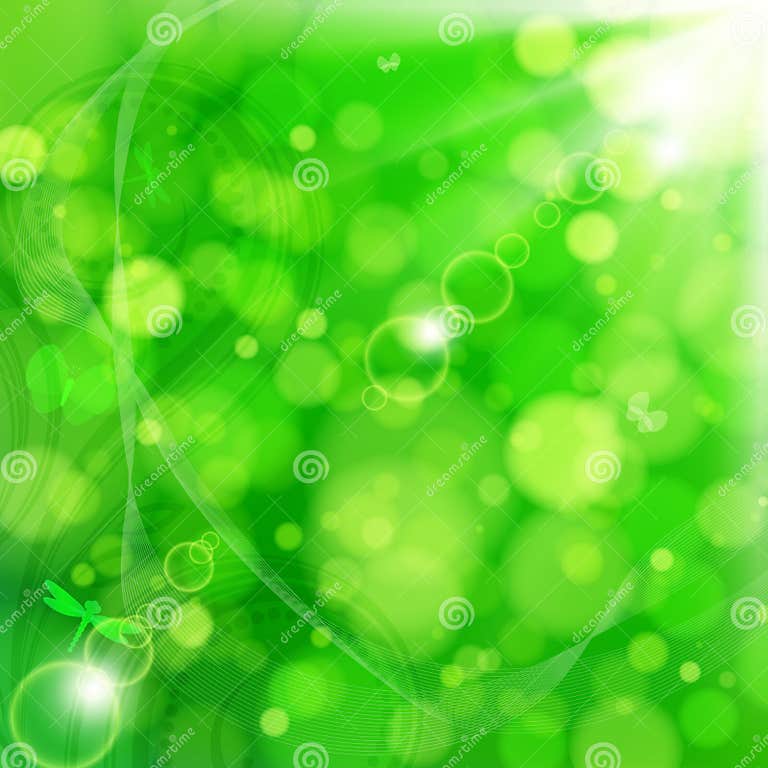 Fresh abstract background. stock vector. Illustration of dragonfly ...