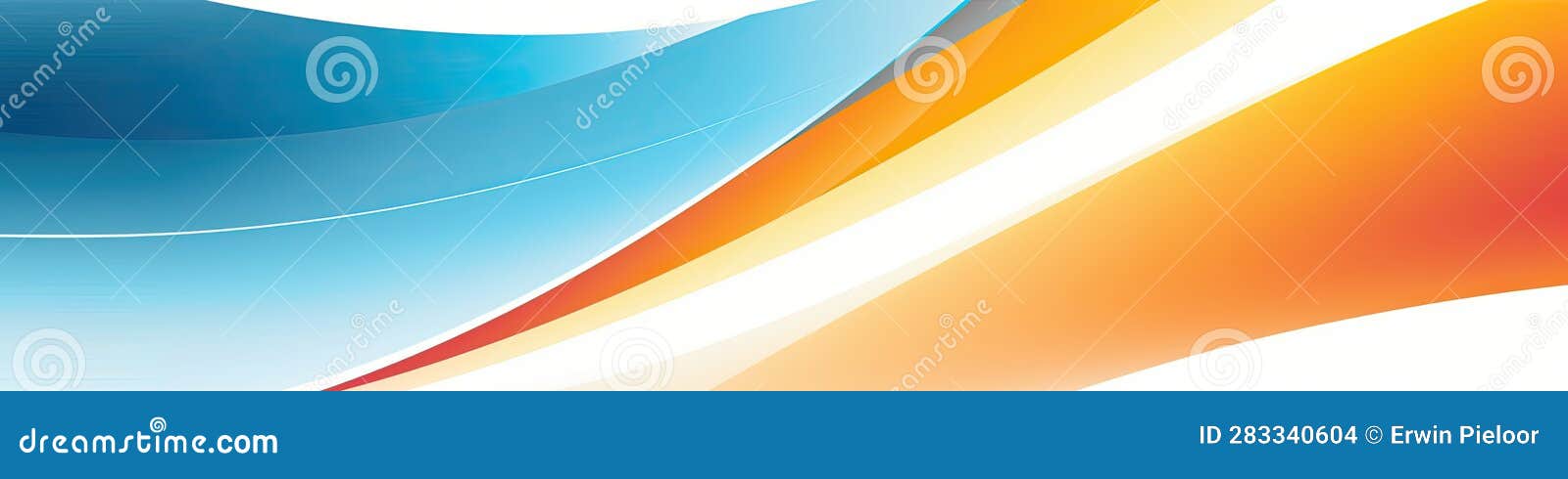 Fresh Abstract Banner Background Design for Your Creative Project Stock ...