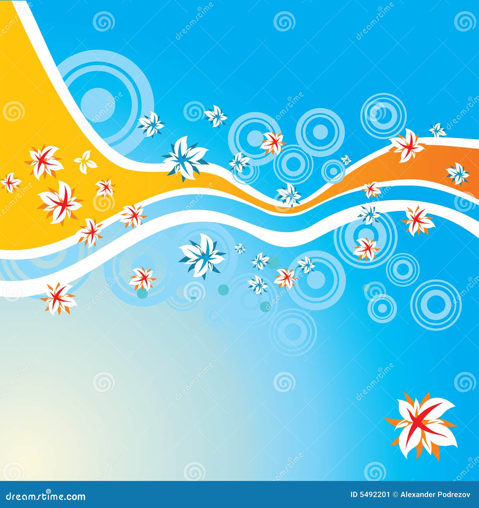 Fresh air stock vector. Illustration of curly, decorative - 5492201