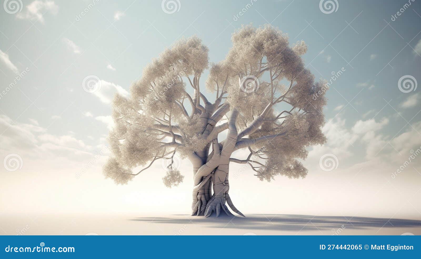 Fresh Air - Tree that Looks Like Lungs Stock Illustration ...