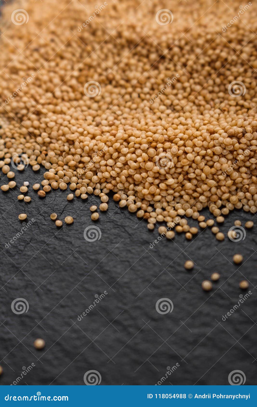 Fresh Amaranth Grains on a Rustic Background Stock Photo - Image of ...