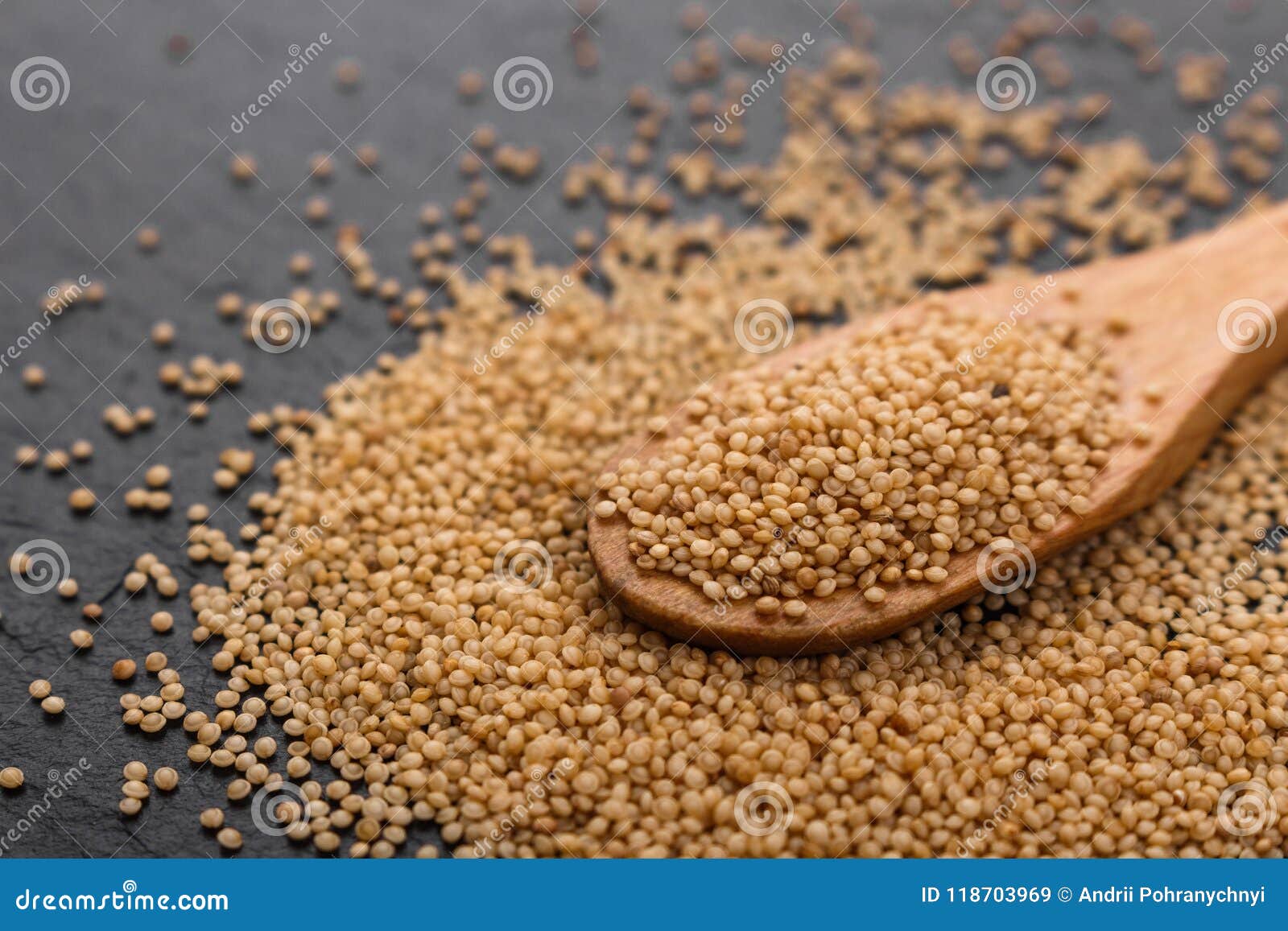 Fresh Amaranth Grains on a Rustic Background Stock Image - Image of ...