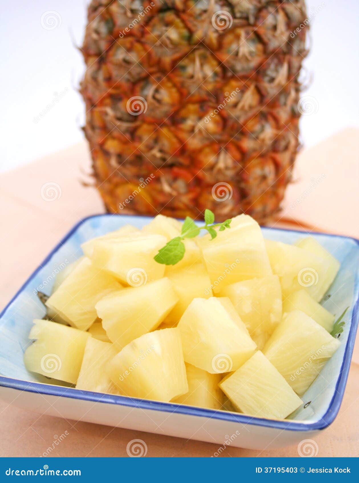Fresh ananas fruit stock image. Image of freshness, dessert - 37195403