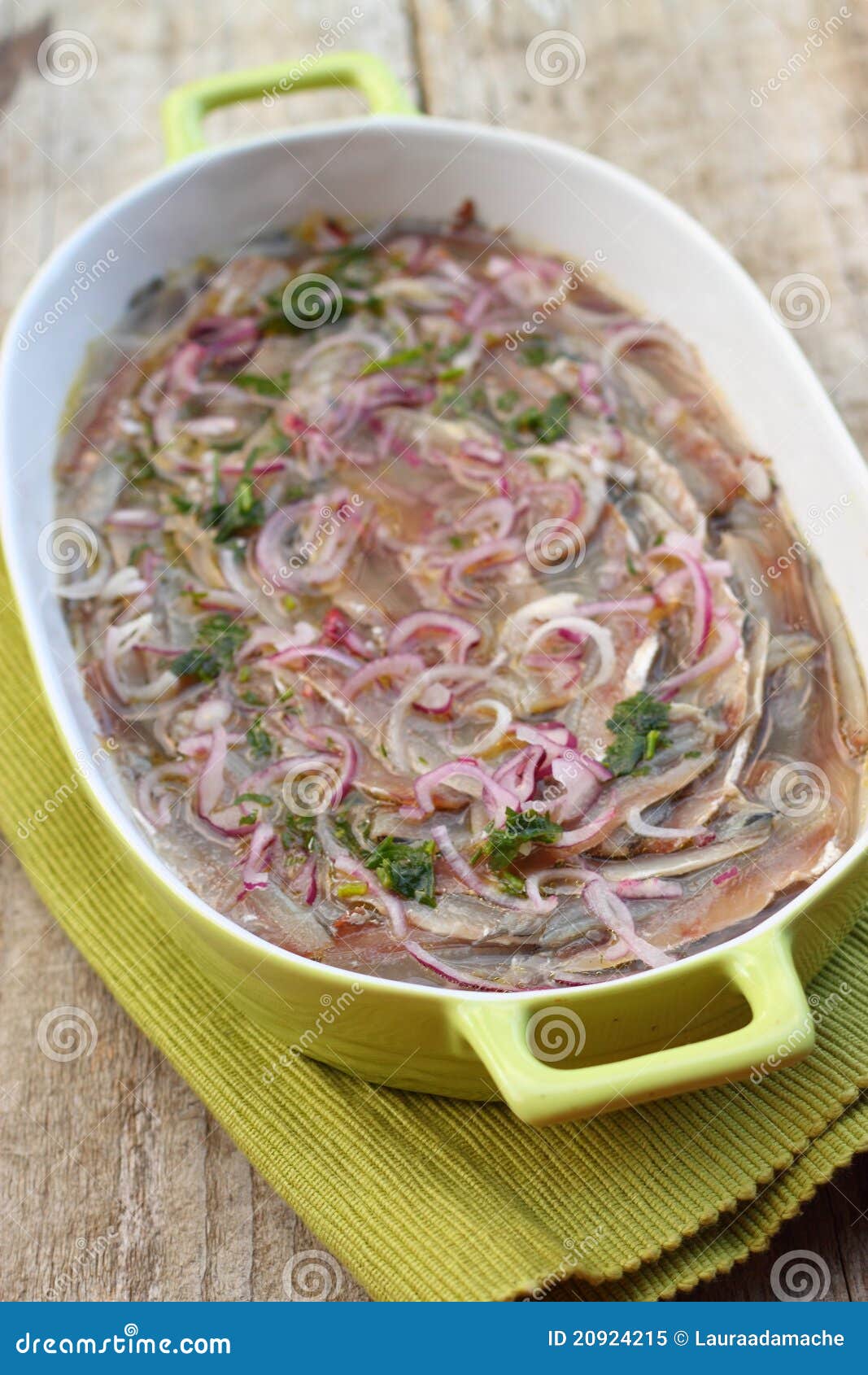 Fresh anchovies stock image. Image of comb, marinated - 20924215