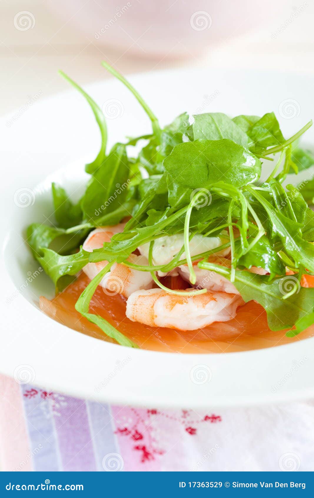 Fresh appetizer salad stock image. Image of rocket, salad - 17363529