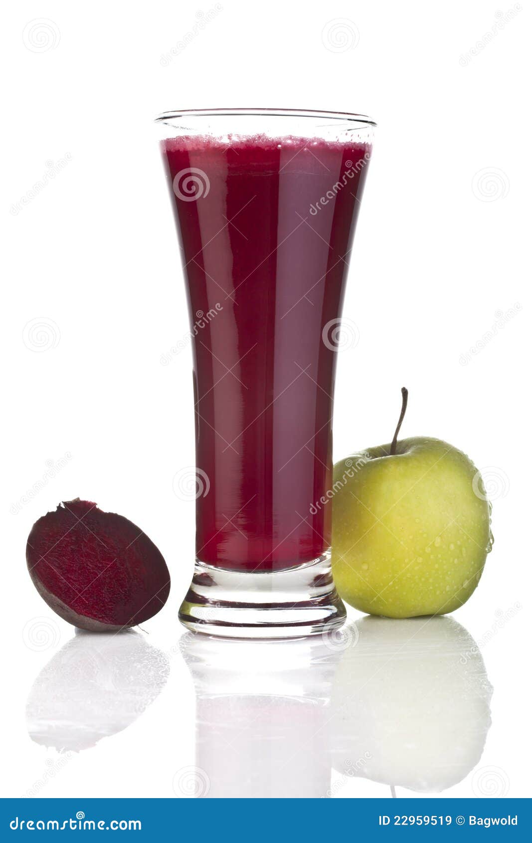 Fresh Apple and Beetroot Juice Stock Image - Image of healthy, juice ...