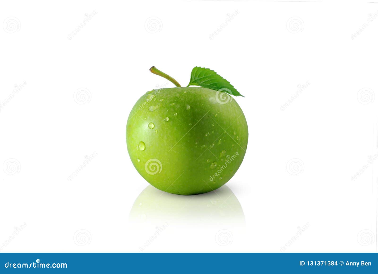 Apple Fruit Isolated on White Background Stock Photo - Image of citrus ...
