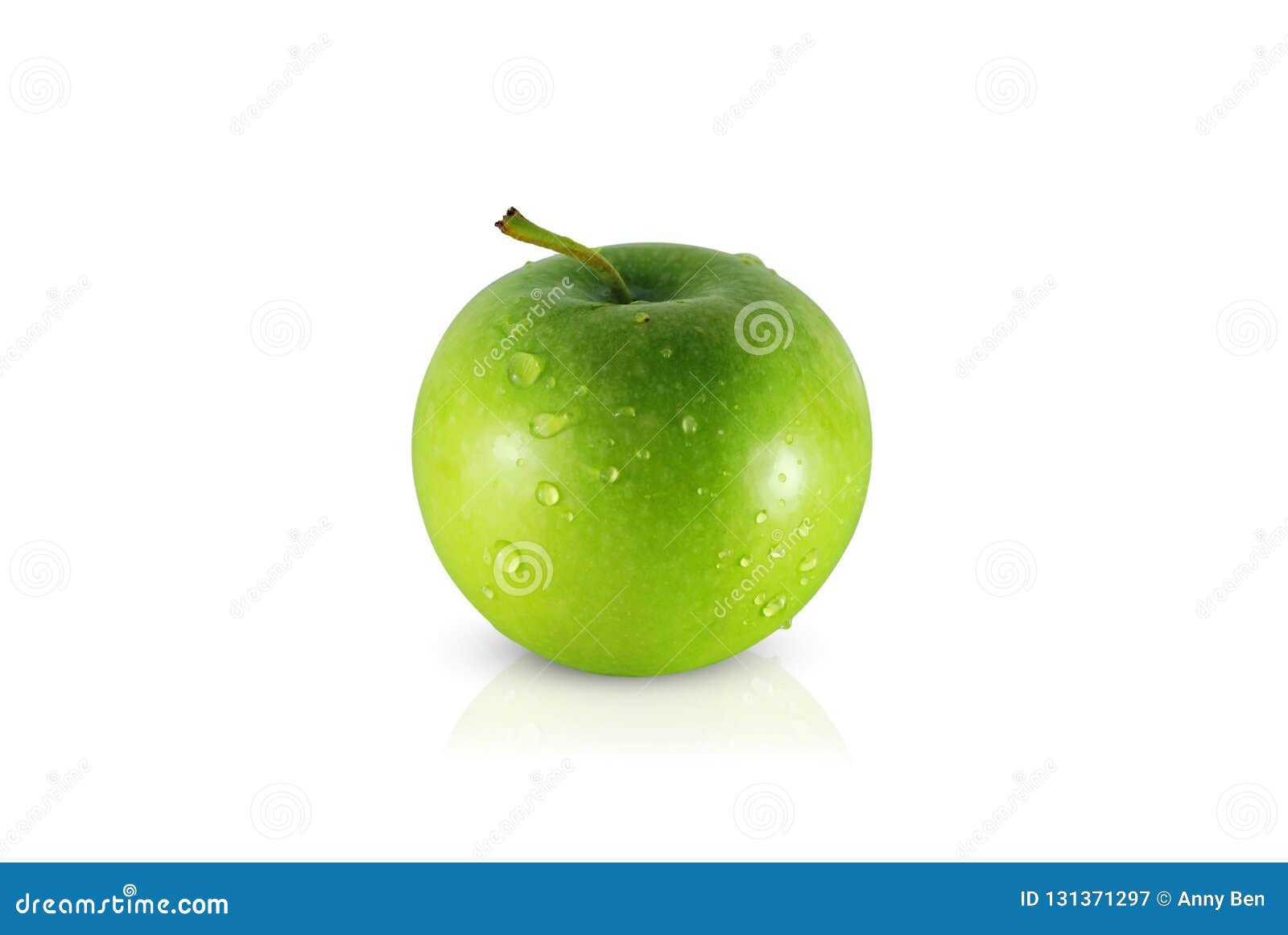 Apple Fruit Isolated on White Background Stock Image - Image of healthy ...