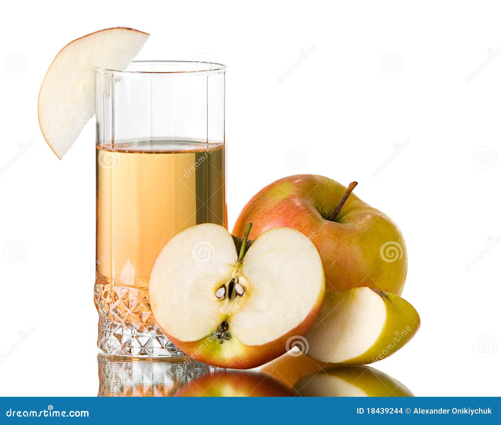 Fresh apple juice stock photo. Image of cold, healthy - 18439244