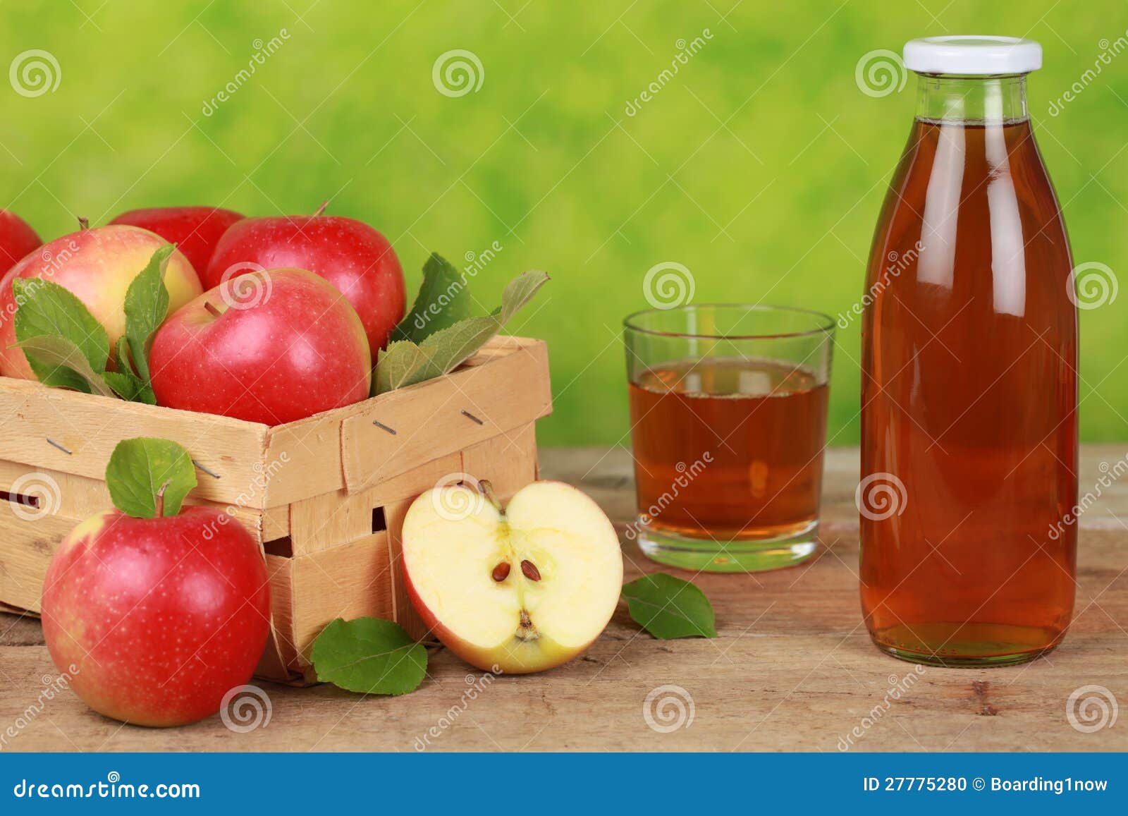 Fresh apple juice stock photo. Image of ripe, copy, beverage - 27775280