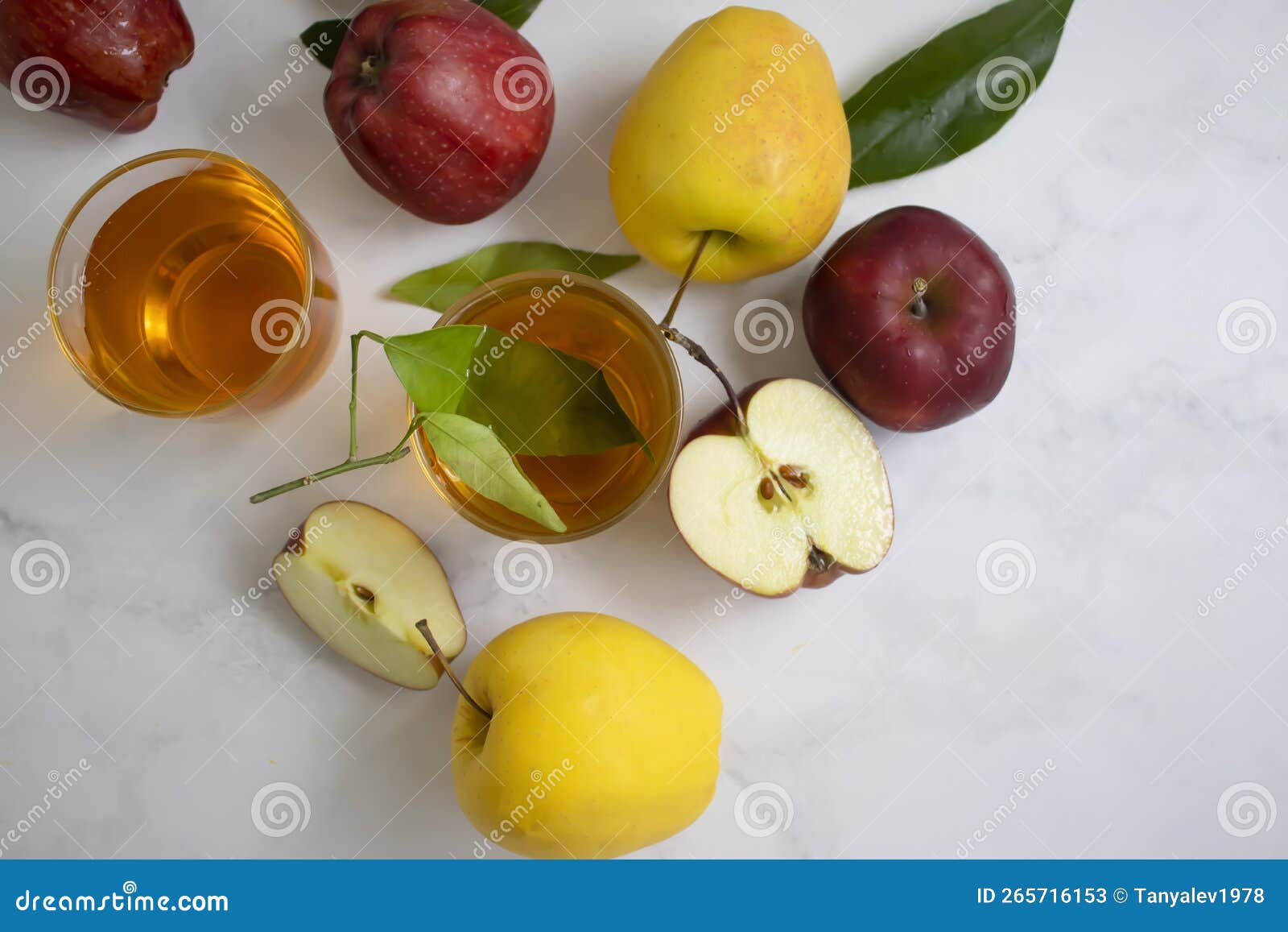 Fresh Apple Juice a Light Background Stock Image - Image of golden ...