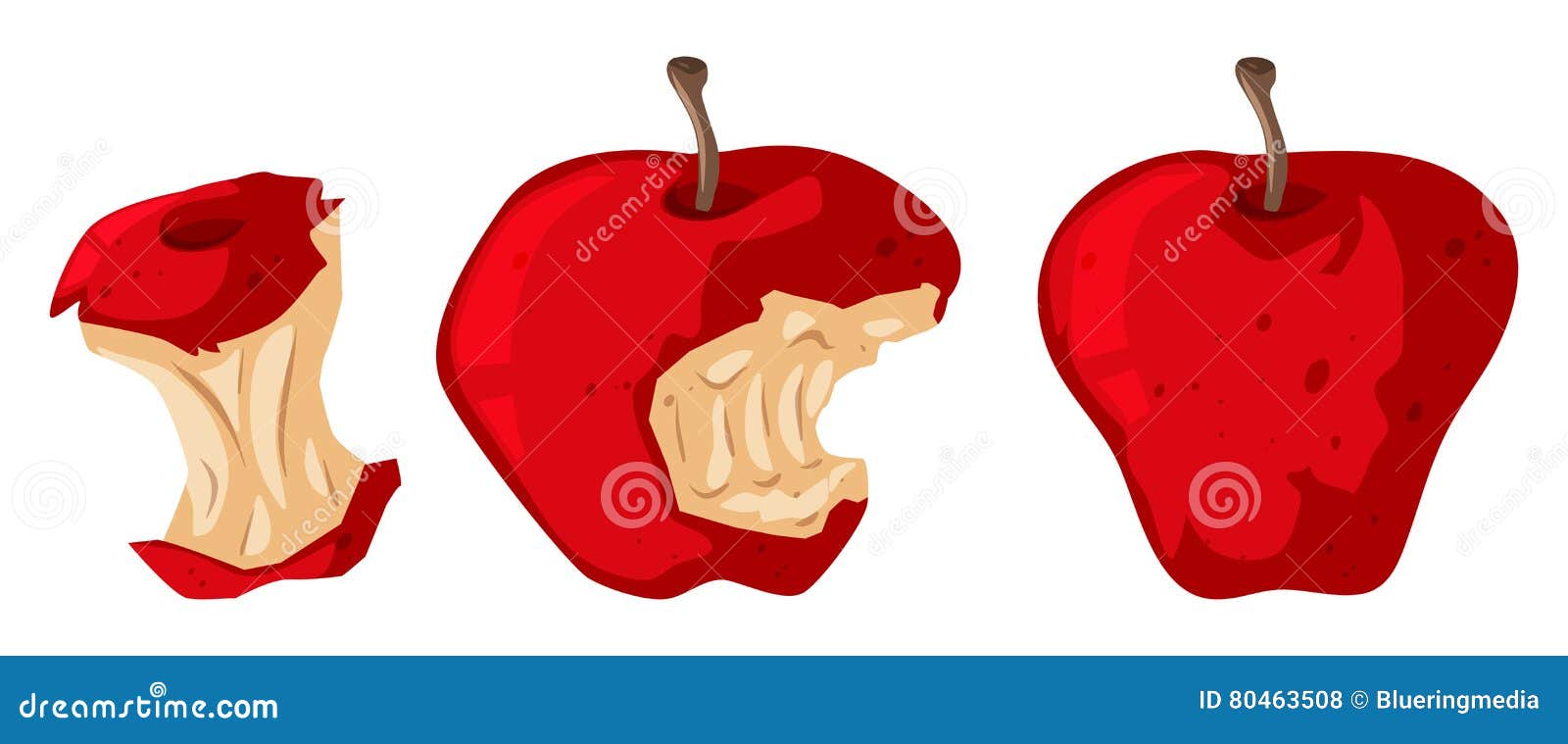 The Fresh Red Apple Turned Into A Zombie Walking Corpse Preying On A ...