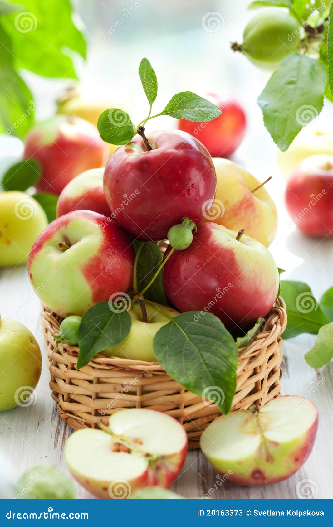 Fresh apples stock image. Image of assorted, vegan, dessert - 20163373