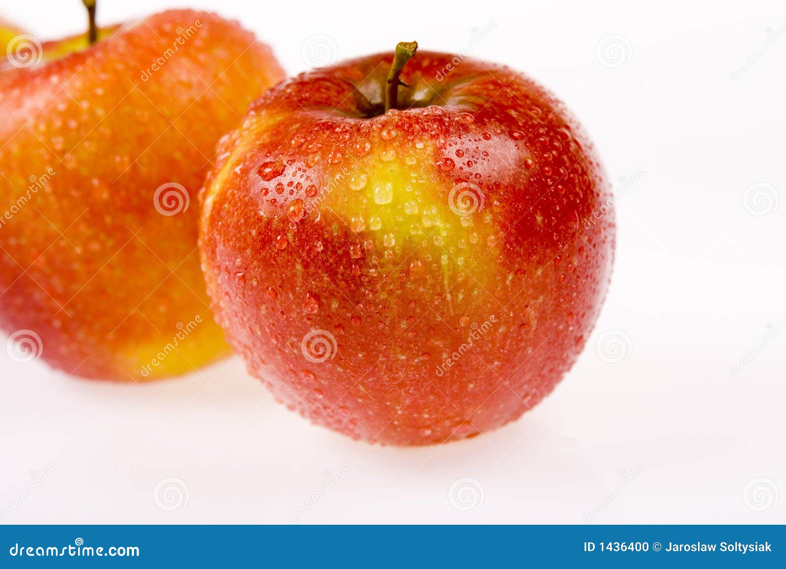 Fresh apples II stock photo. Image of healthy, green, calorie - 1436400