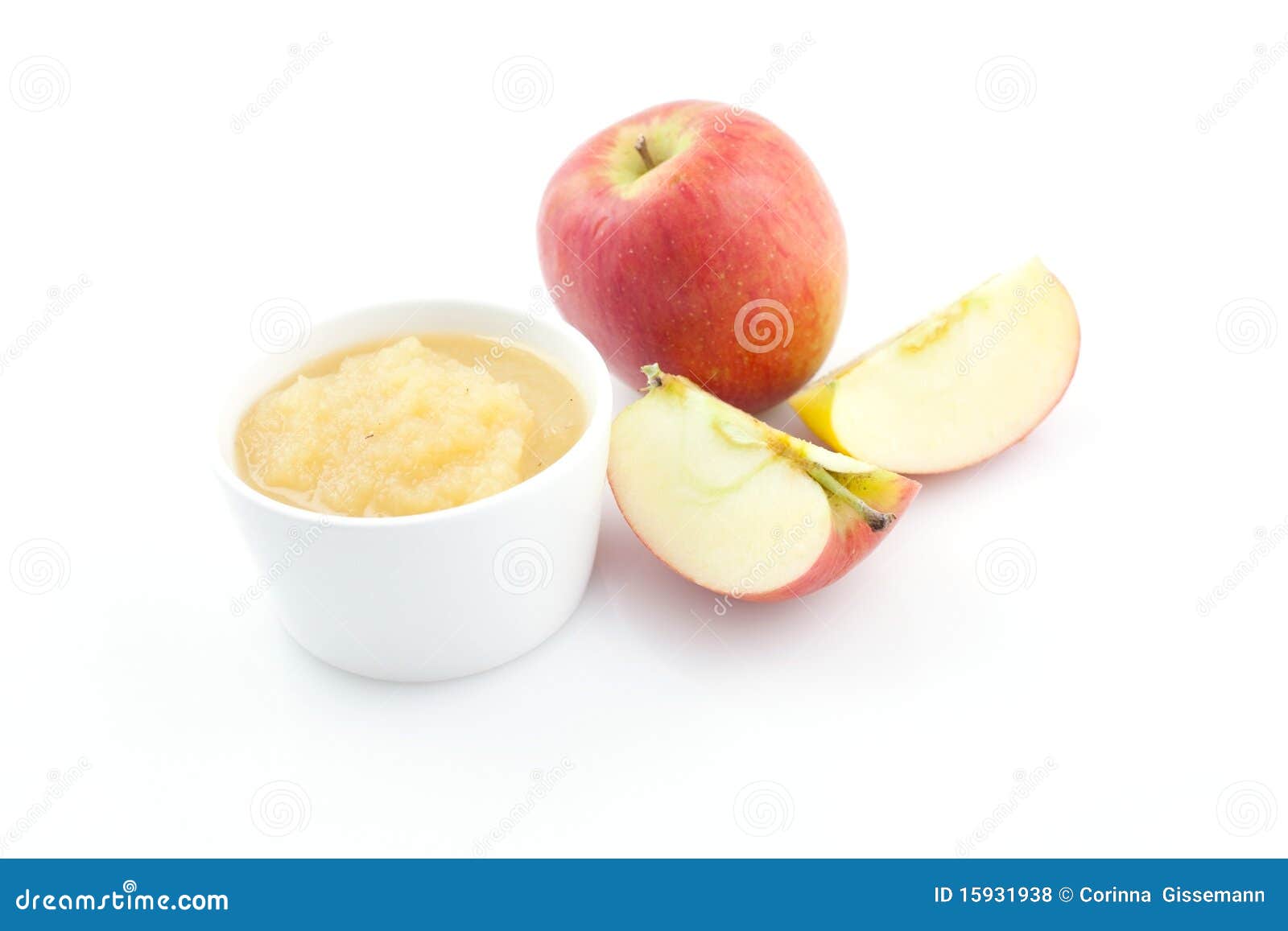 Fresh applesauce stock photo. Image of applesauce, stewed - 15931938