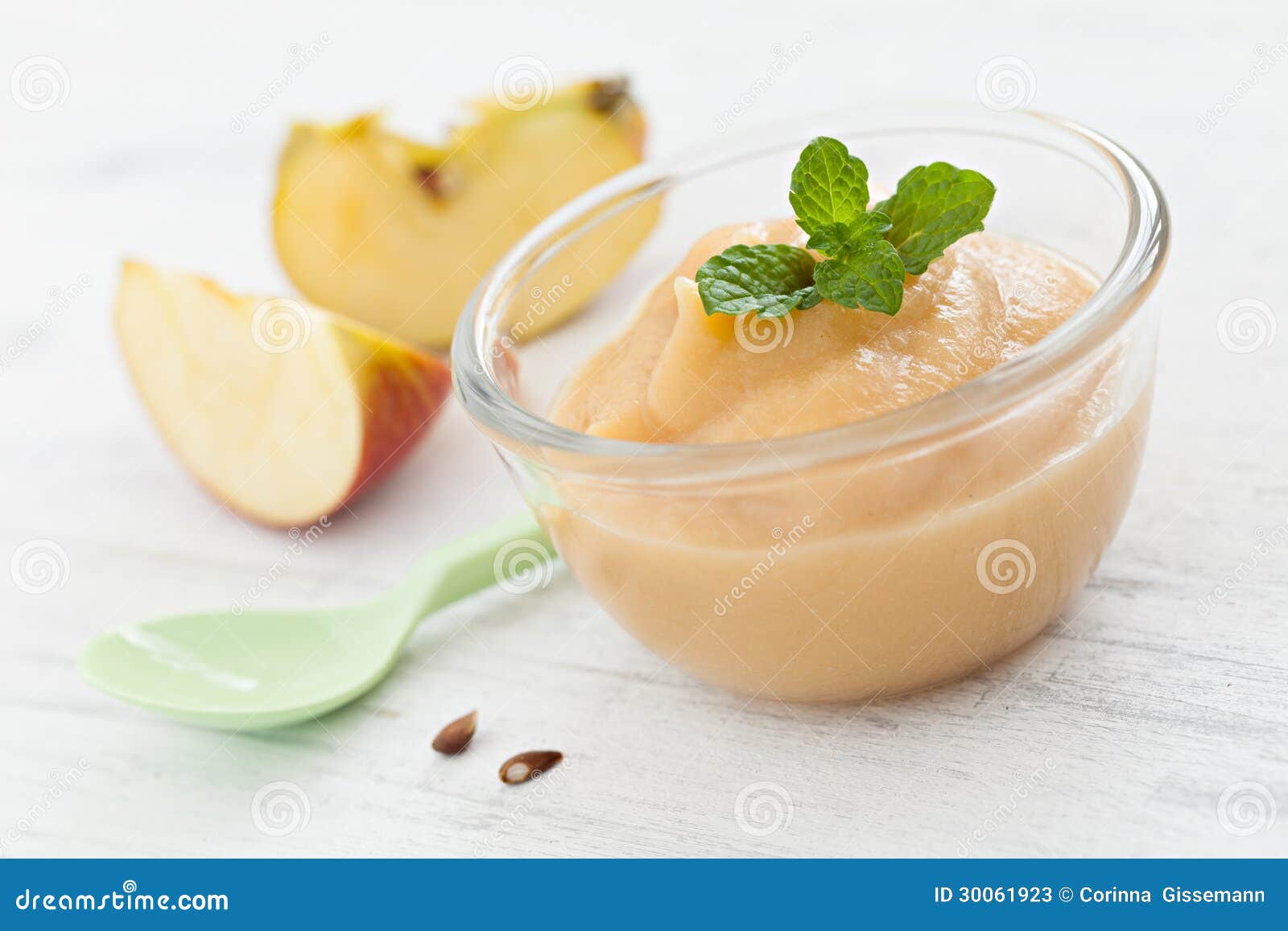 Fresh applesauce stock image. Image of pafrac14, apples - 30061923