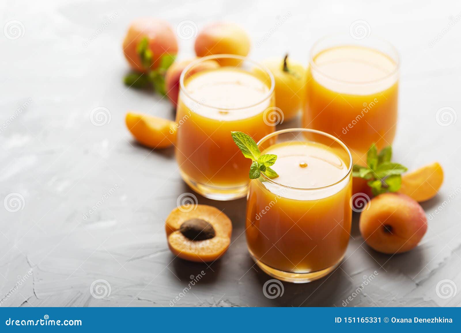 Fresh Apricot Juice on the Marble Table Stock Image - Image of healthy ...
