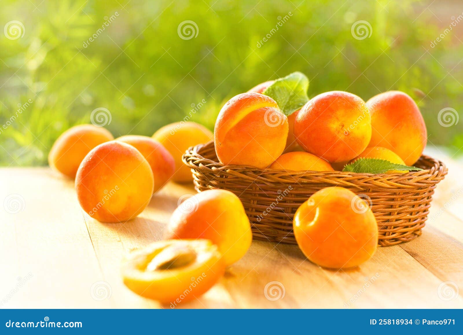 Fresh apricots stock photo. Image of gourmet, healthy - 25818934