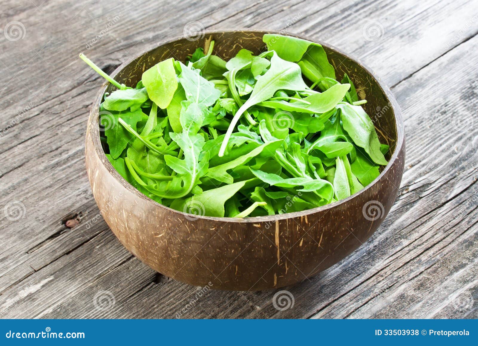 Fresh arugula salad stock photo. Image of eating, natural - 33503938
