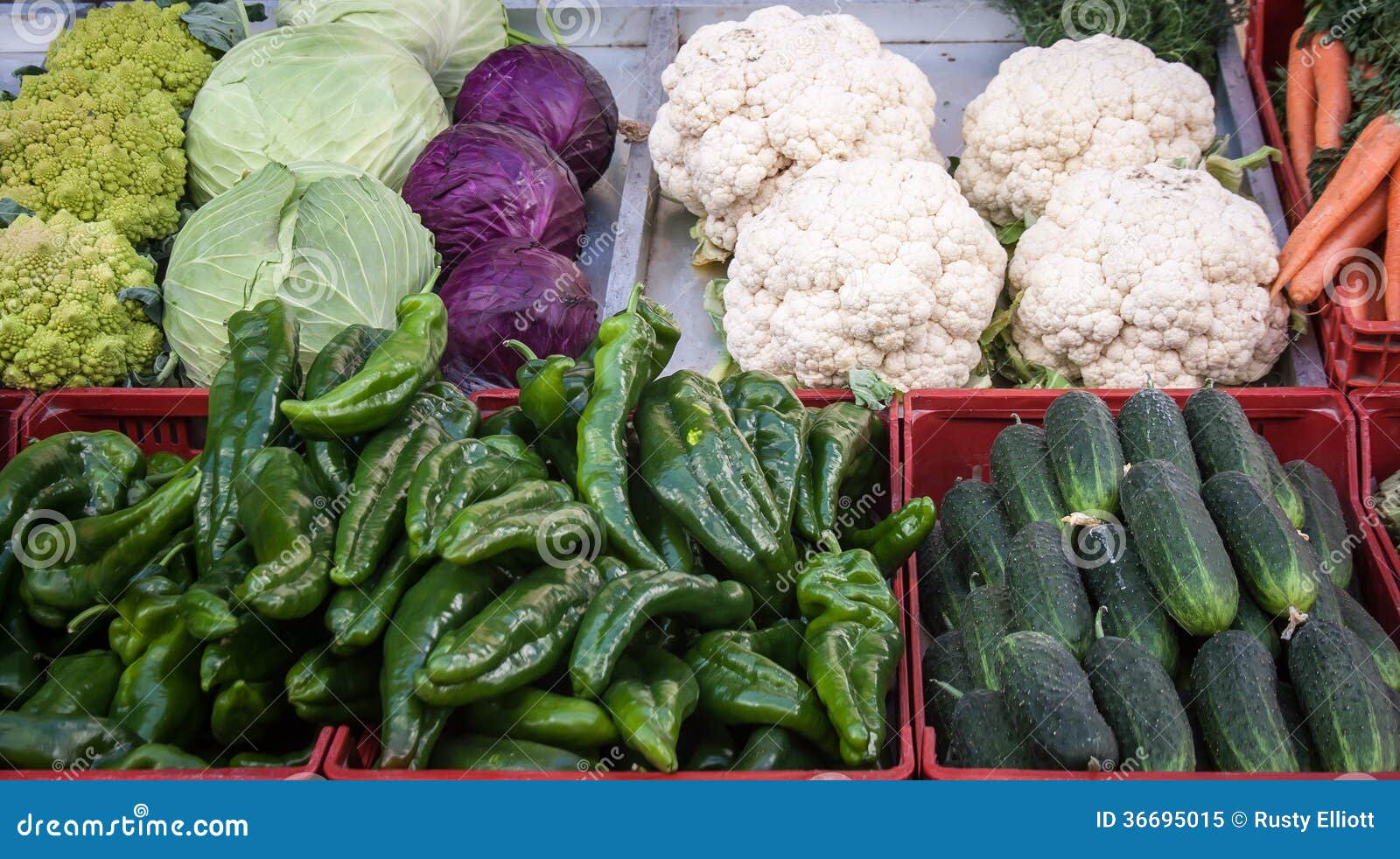 Fresh assorted vegetables stock image. Image of carrot - 36695015