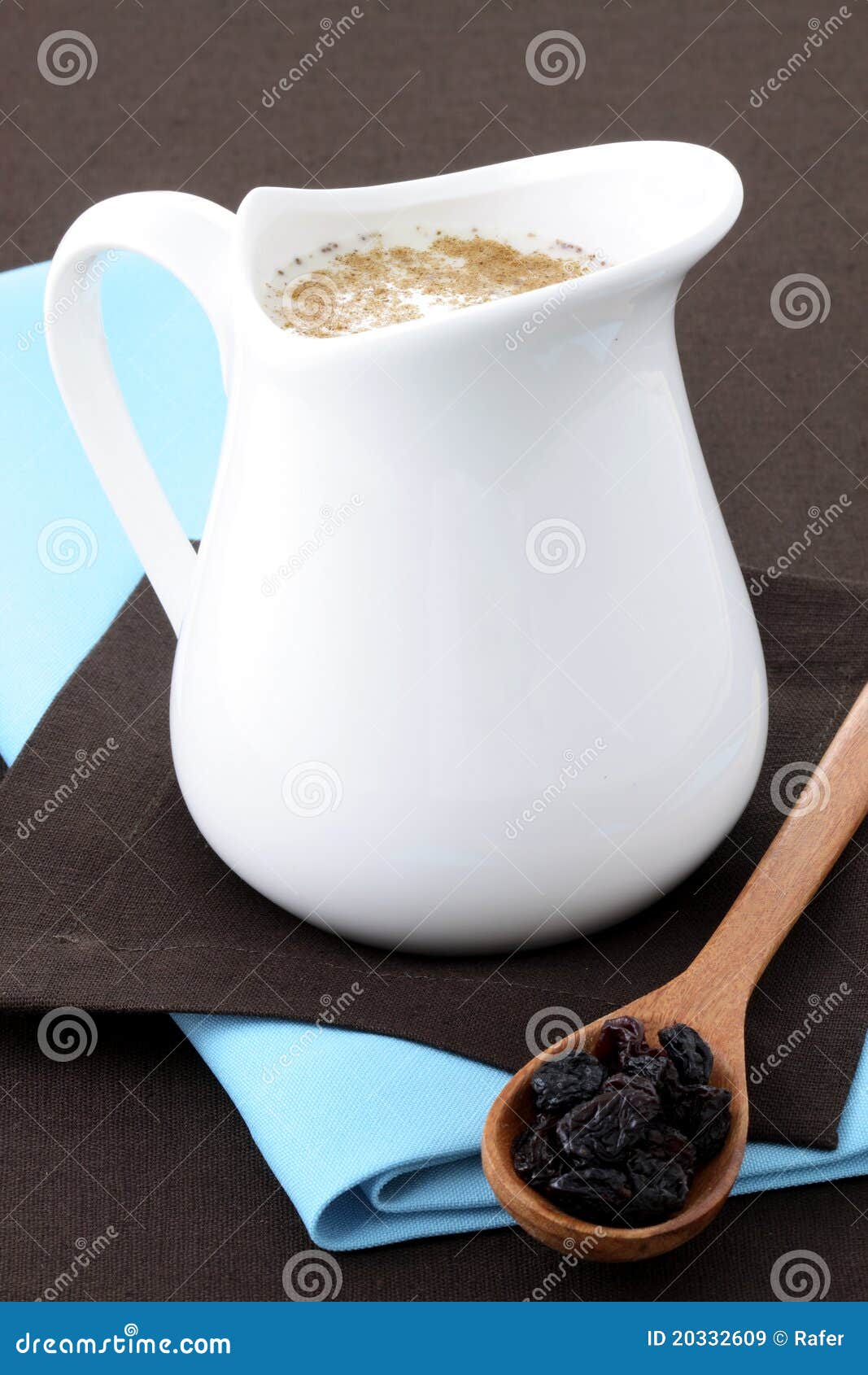 Fresh Avena or Oatmeal Drink Stock Image - Image of cereal, closeup ...