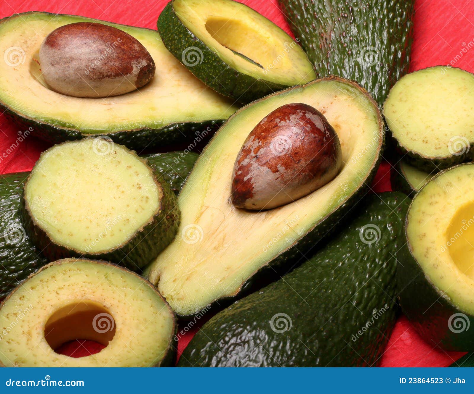 Fresh avocados stock image. Image of vitamin, vegetable - 23864523