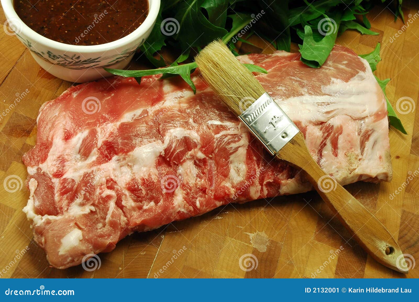 Fresh Baby Back Ribs stock image. Image of babyback, bowl - 2132001