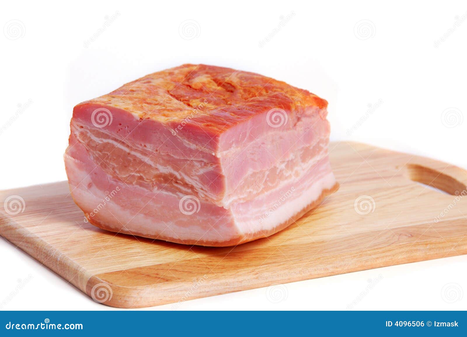 Fresh bacon stock photo. Image of pork, smoked, meat, breakfast - 4096506