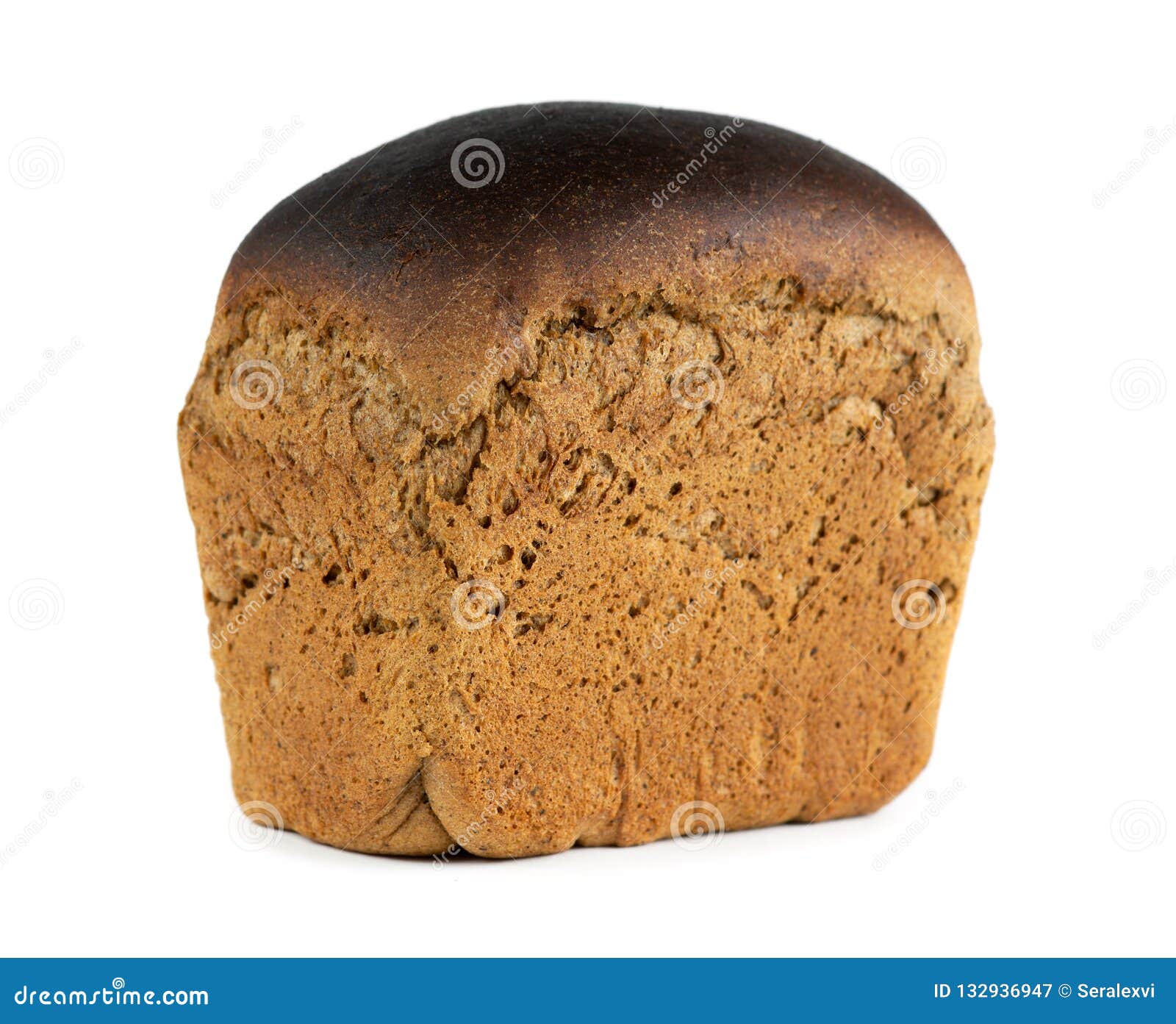 Fresh baked bread on white stock image. Image of healthy - 132936947